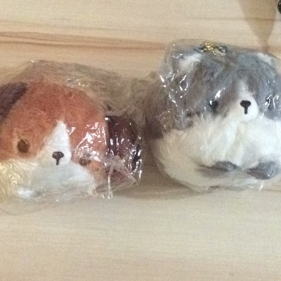Toys | 2 Manmaru Round Animal Plushies | Poshmark